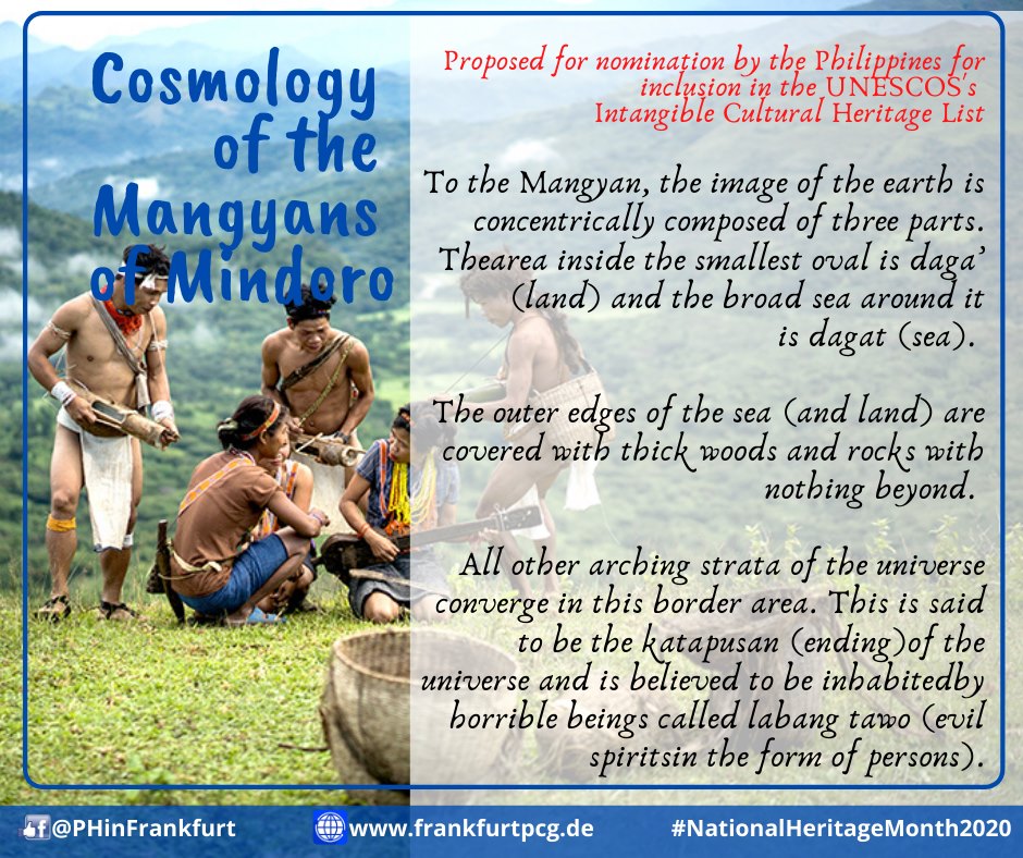 National Heritage Month 2020 – Cosmology of the Mangyans of Mindanao