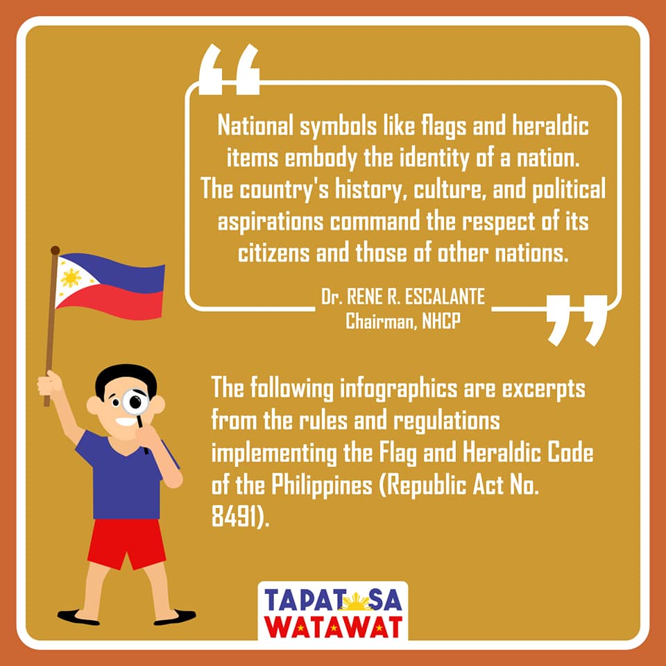 National Flag Days – Tapat sa Watawat